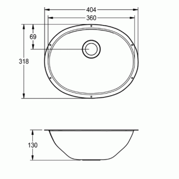 Single stainless steel basins | Wall hung basin | Industrial commercial ...