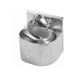 Single stainless steel basins | Wall hung basin | Industrial commercial ...
