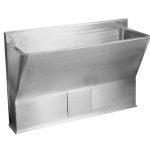 Surgeon scrub up sinks | Wall mounted and floor mounted scrub sinks