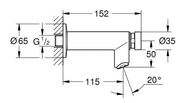 Self closing metered taps | Water saving basin taps | South Africa