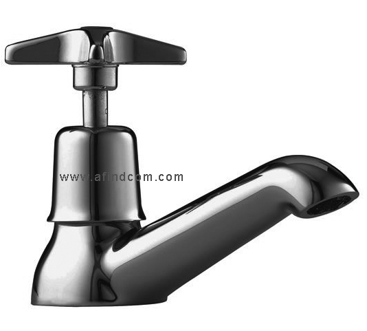 Pillar tap | Industrial single basin tap | Washroom basin tap | South ...