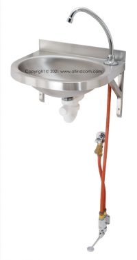 Hands free wash basins | Foot operated hand wash basins | Afindcom