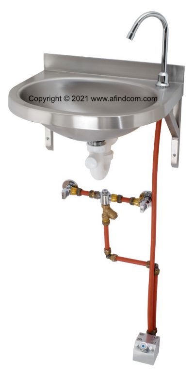 Hands free wash basins | Foot operated hand wash basins | Afindcom