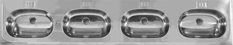 Multi-bowl hand wash basins | Double bowl | Triple bowl | Stainless ...